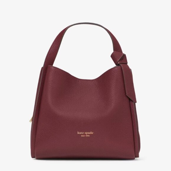 kate spade | Bags | Kate Spade Knott Medium Crossbody Tote Bag Pebbled ...